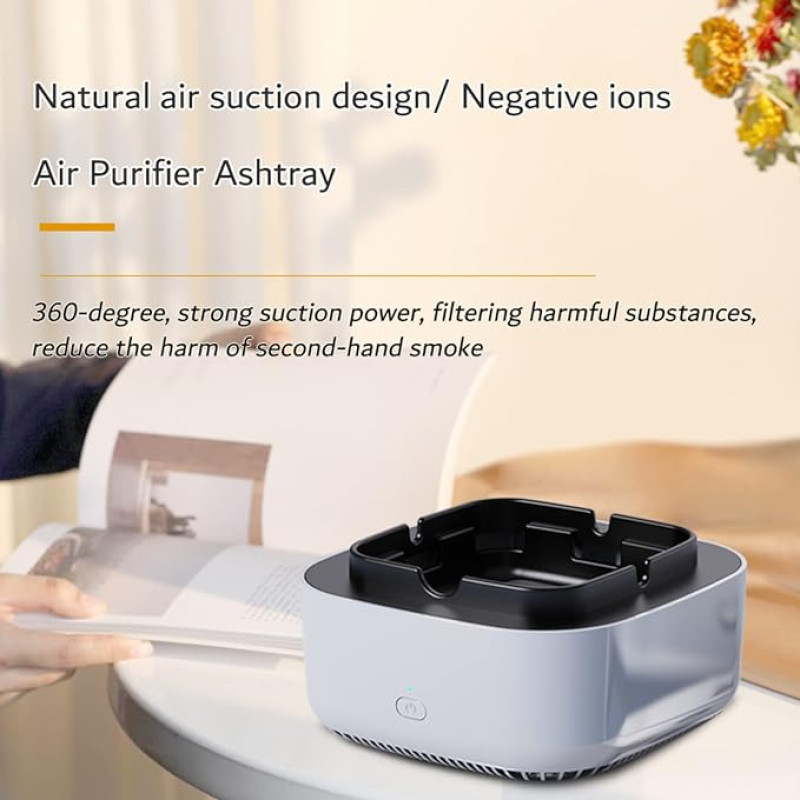 Portable Smokeless Air Purifier Ashtray